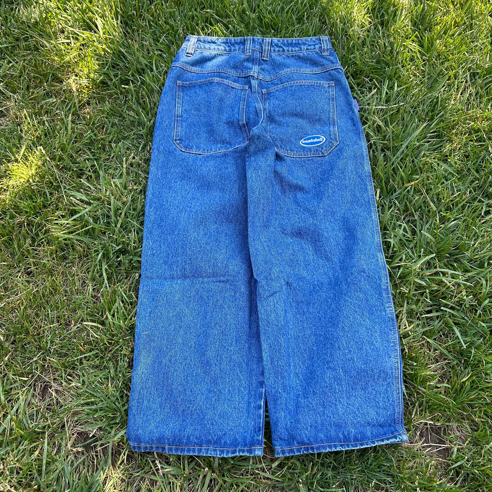 BOMBSHELL V1 (dark wash) – BOMBSHELL JEANS