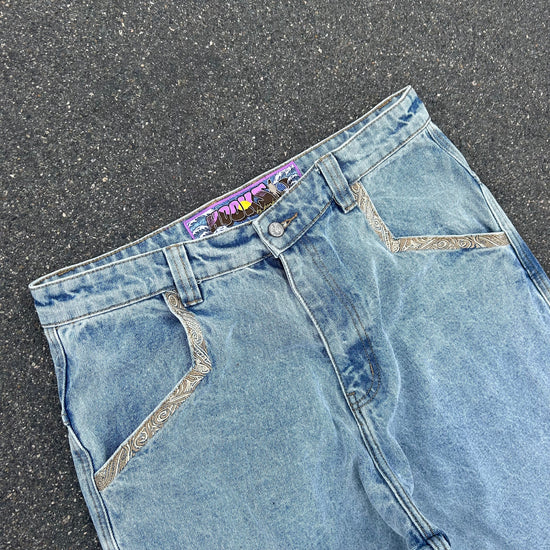 Bombshell Hooks (light wash) – BOMBSHELL JEANS