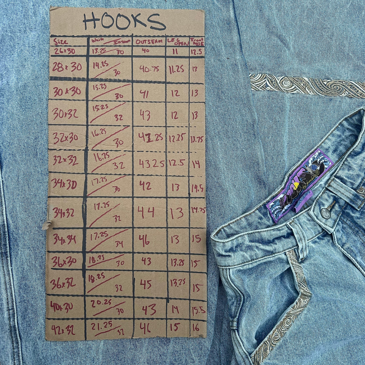 Bombshell Hooks (black) – BOMBSHELL JEANS